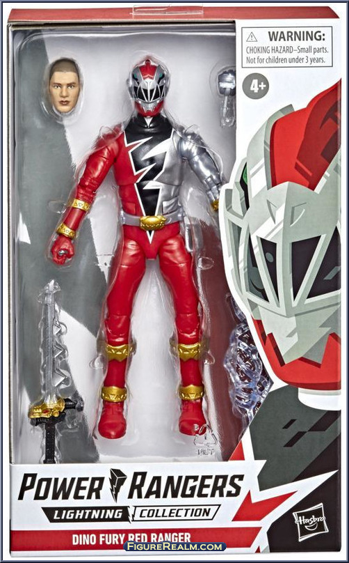 Dino Fury Red Ranger - Power Rangers Lightning Collection - Dino Fury ...