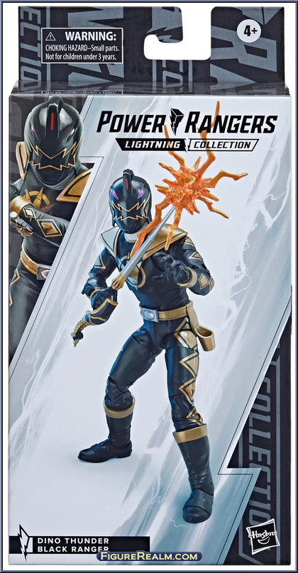 Dino Thunder Black Ranger - Power Rangers Lightning Collection - Dino Thunder - Hasbro Action Figure