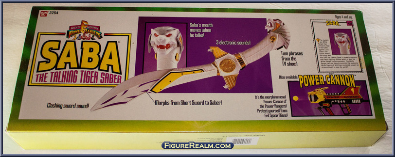 Saba (The Talking Tibger Saber) - Power Rangers Mighty Morphin - Role ...
