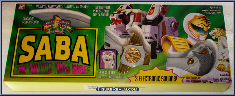 Saba (The Talking Tibger Saber) - Power Rangers Mighty Morphin - Role ...