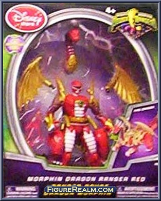 Morphin Dragon Ranger Red - Power Rangers Mighty Morphin - 2010 - Basic ...