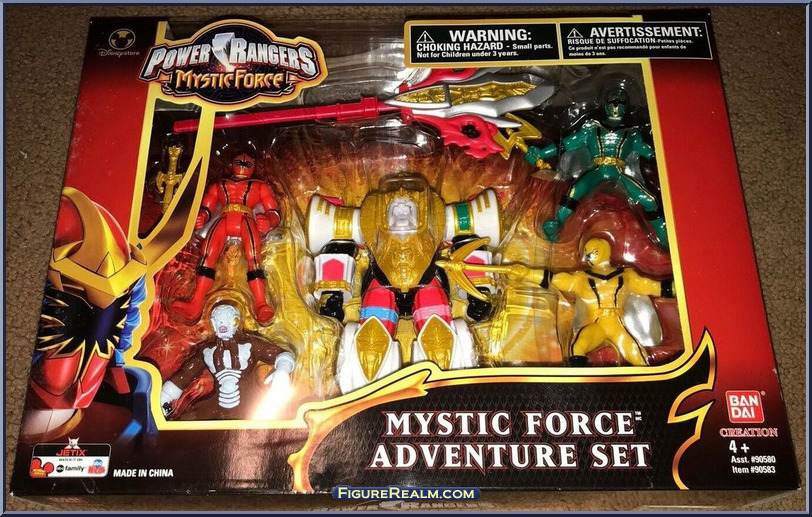 Mystic Force Adventure Set (Disney) - Power Rangers Mystic Force - Box ...