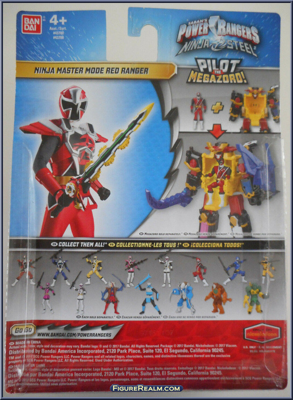 Ninja Master Mode Red Ranger - Power Rangers Ninja Steel - Ninja Master ...