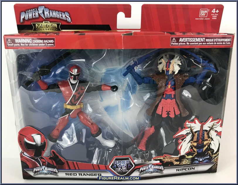 Red Ranger vs. Ripcon - Power Rangers Ninja Steel - Good vs Evil ...