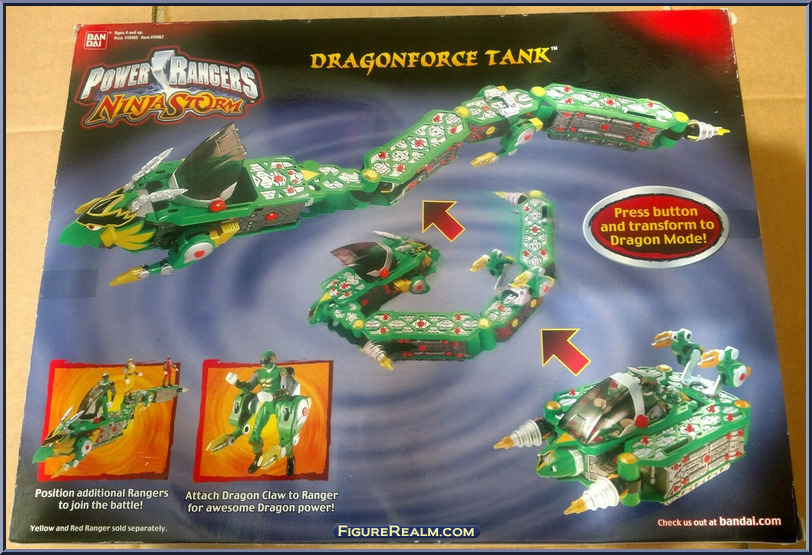 Dragonforce Tank - Power Rangers Ninja Storm - Vehicles - Bandai Action ...