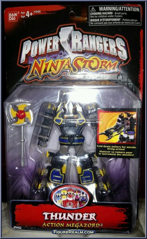 Thunder Action Megazord - Power Rangers Ninja Storm - Action Megazords ...