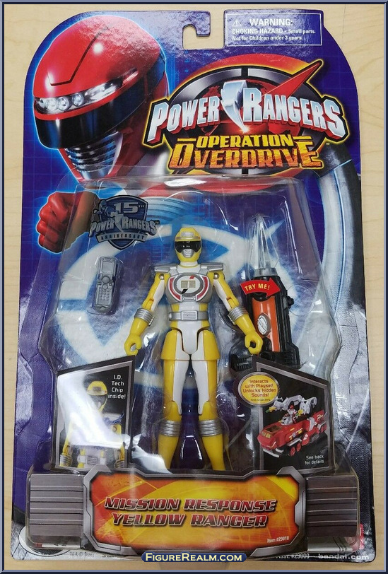 Power Rangers Operation Overdrive Yellow Ranger