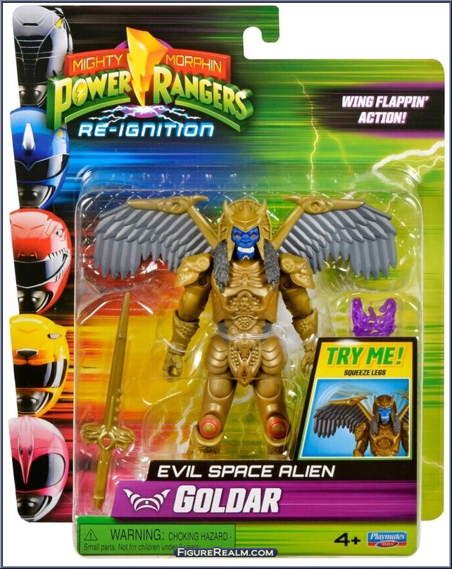 Goldar - Power Rangers Re-Ignition - Evil Space Aliens - Playmates ...