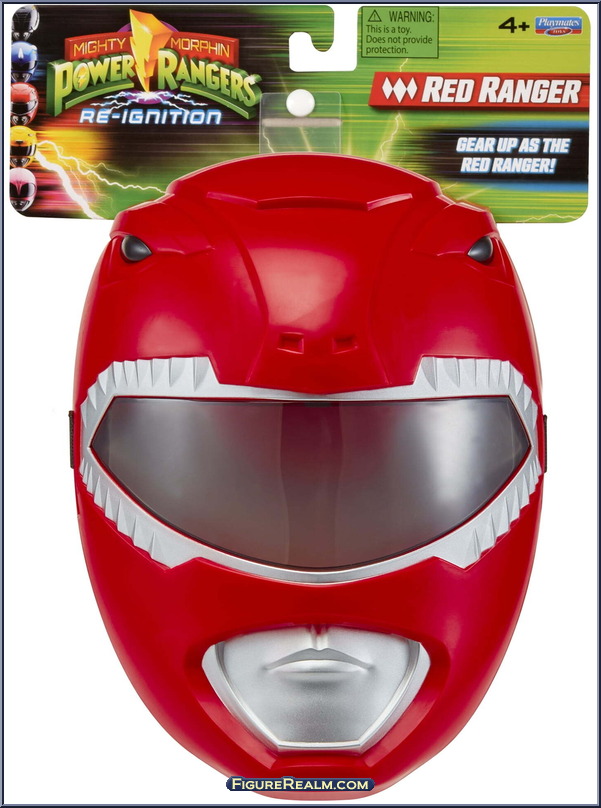 Red Ranger Mask - Power Rangers Re-Ignition - Role Play - Playmates ...
