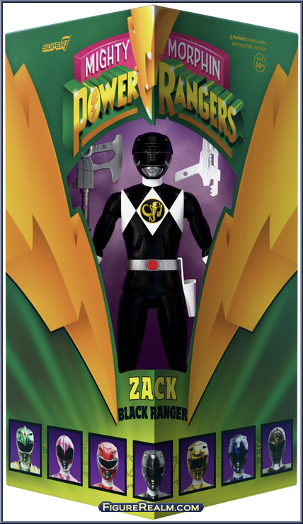 Black Ranger - Power Rangers - Mighty Morphin - Super7 Action Figure