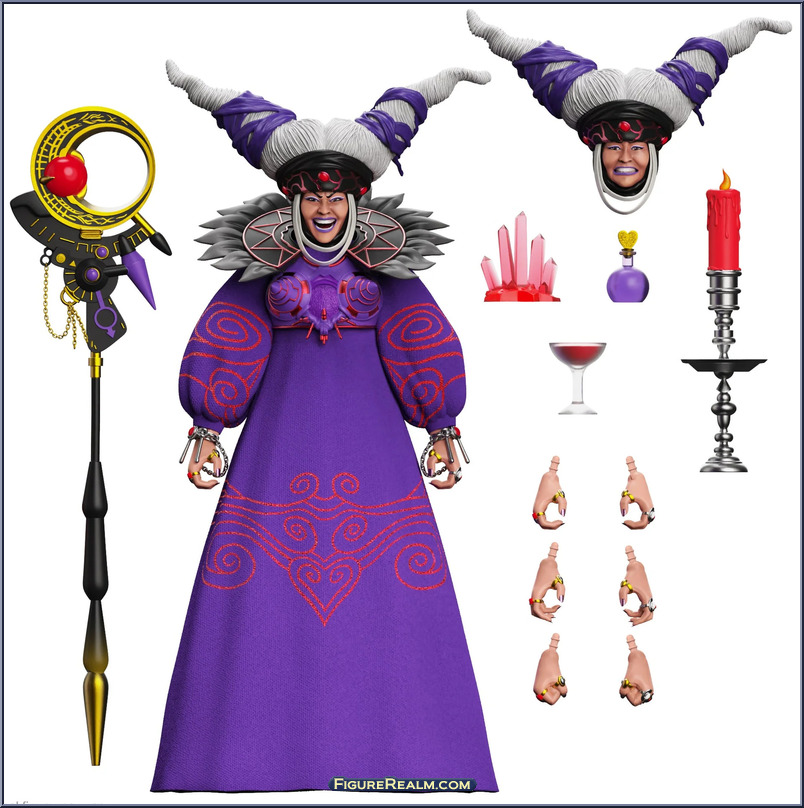 Rita Repulsa (Vile Violet) - Power Rangers - Ultimate - Super7 Action ...