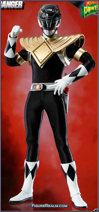 Dragon Shield Black Ranger - Power Rangers - Mighty Morphin - Threezero ...