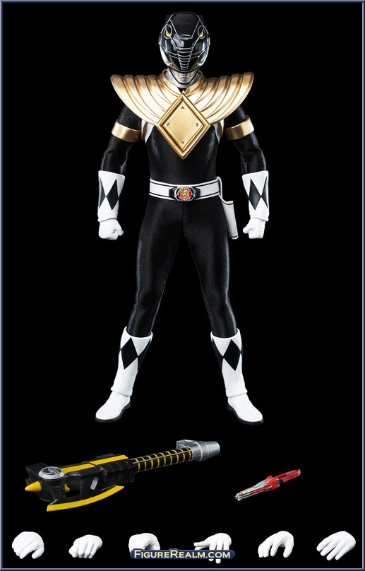 Dragon Shield Black Ranger - Power Rangers - Mighty Morphin - Threezero ...