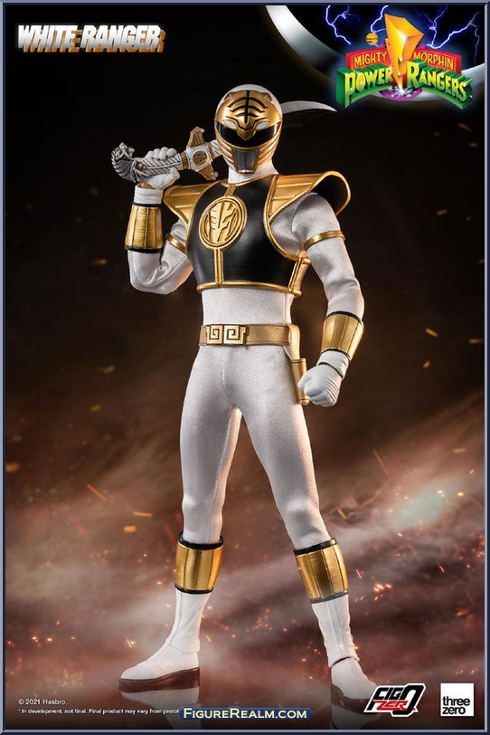 White Ranger - Power Rangers - Mighty Morphin - Threezero Action Figure