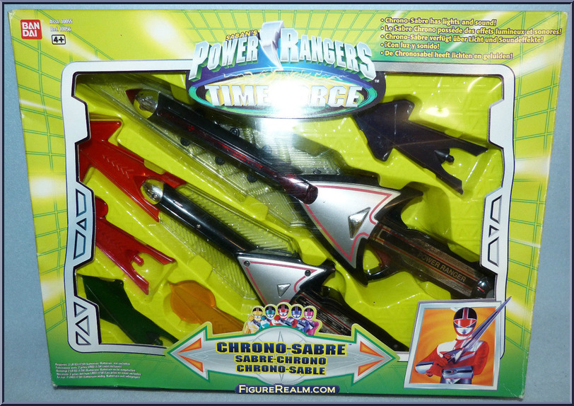 Chrono-Saber - Power Rangers Time Force - Role Playing - Bandai Action ...