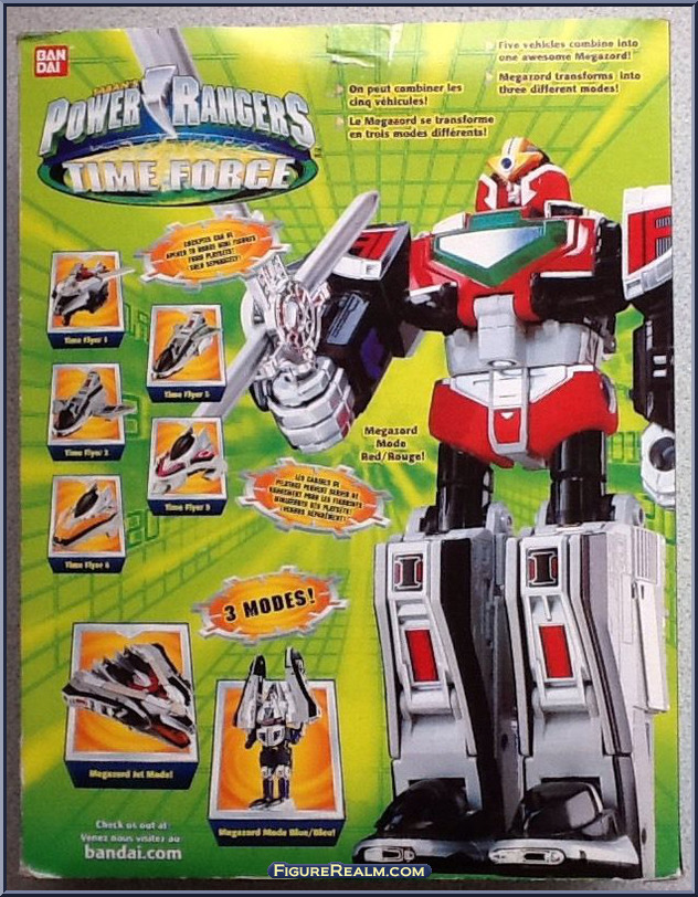 Deluxe Time Force Megazord - Power Rangers Time Force - Deluxe - Bandai ...