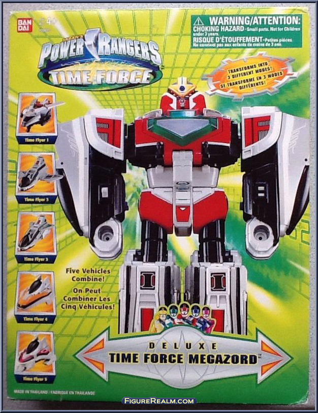 Deluxe Time Force Megazord - Power Rangers Time Force - Deluxe - Bandai ...