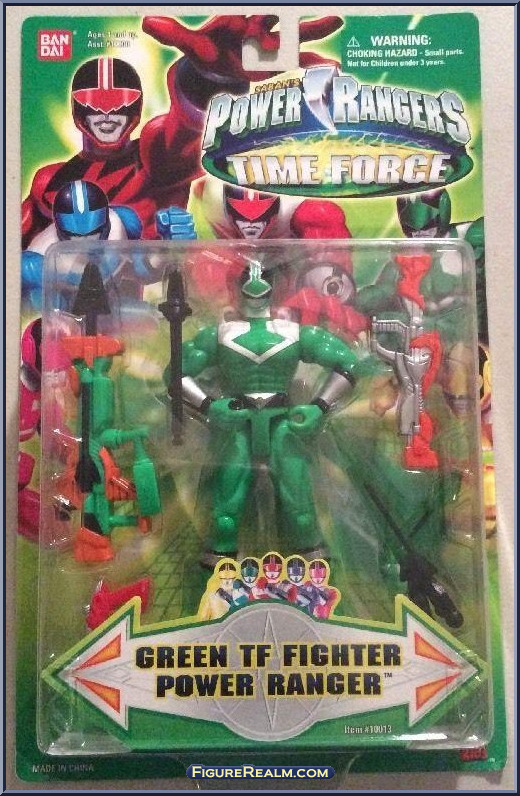 Green TF Fighter Power Ranger - Power Rangers Time Force - TF Fighters ...