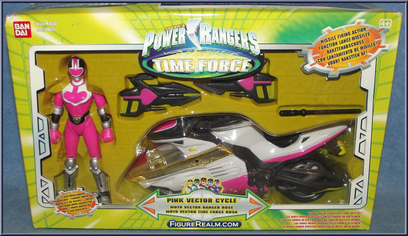 Pink Vector Cycle - Power Rangers Time Force - Vector Cycles - Bandai ...