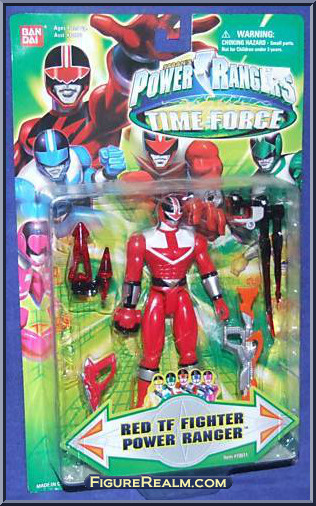 Red TF Fighter Power Ranger - Power Rangers Time Force - TF Fighters ...