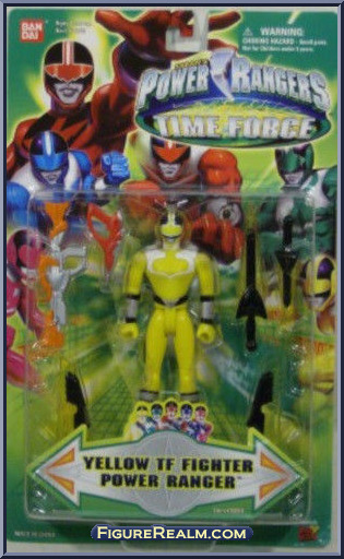 Yellow TF Fighter Power Ranger - Power Rangers Time Force - TF Fighters ...