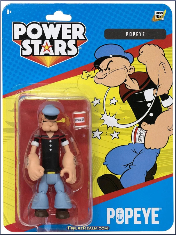 Popeye - Power Stars - Popeye - Boss Fight Studio Action Figure