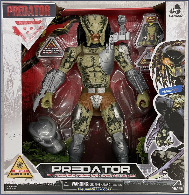 Classic Predator - Predator - 12" Scale - Lanard Toys Action Figure