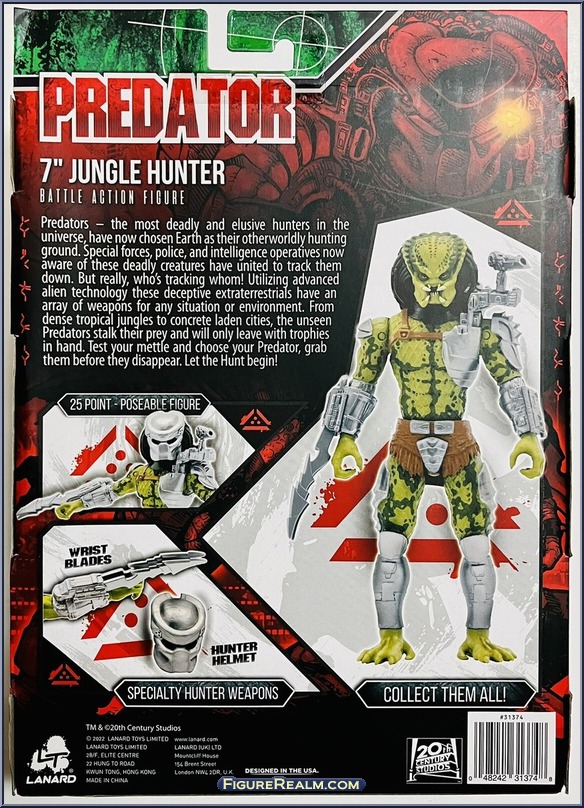 Jungle Hunter Predator - Predator - Series 2 - Lanard Toys Action Figure