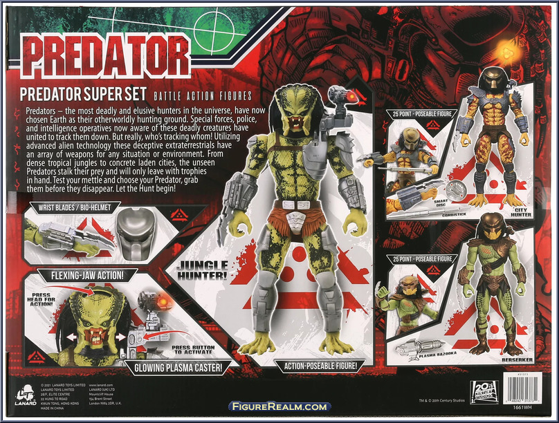 Predator Super Set - Predator - 12" Scale - Lanard Toys Action Figure