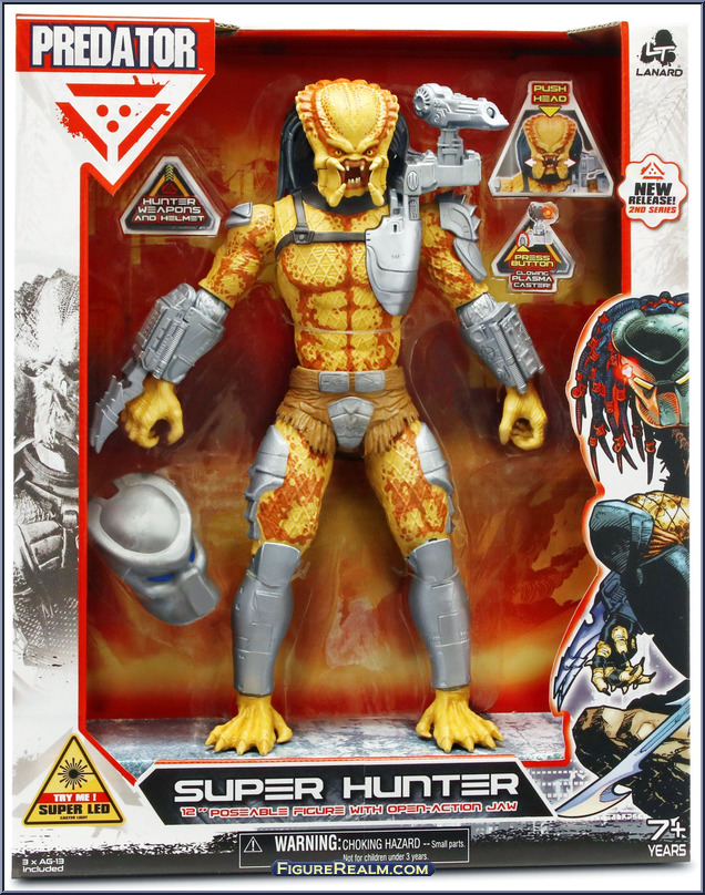 Super Hunter - Predator - 12" Scale - Lanard Toys Action Figure