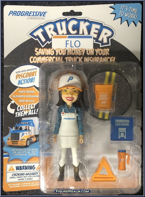 Trucker Flo - Progressive - Basic Series - Progressive Action Figure