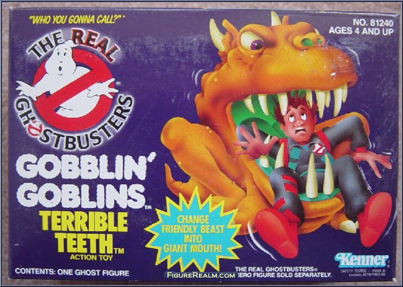 Terrible Teeth - Real Ghostbusters - Gobblin Goblins - Kenner Action Figure