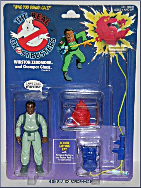 Winston Zeddmore (Chomper Ghost) - Real Ghostbusters - Series 1 ...