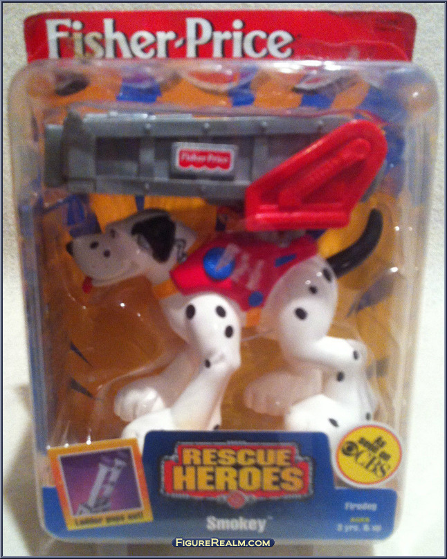 Smokey (Firedog) - Rescue Heroes - Basic Series - Fisher-Price Action ...