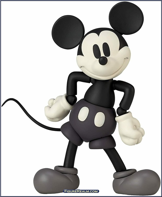 Mickey Mouse (1936) (Monocrome) - Revoltech - Figure Complex Movie Revo ...