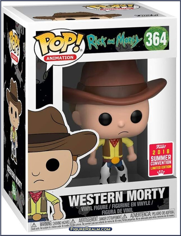 Western Morty - Rick and Morty - Pop! Vinyl Figures - Funko Action Figure