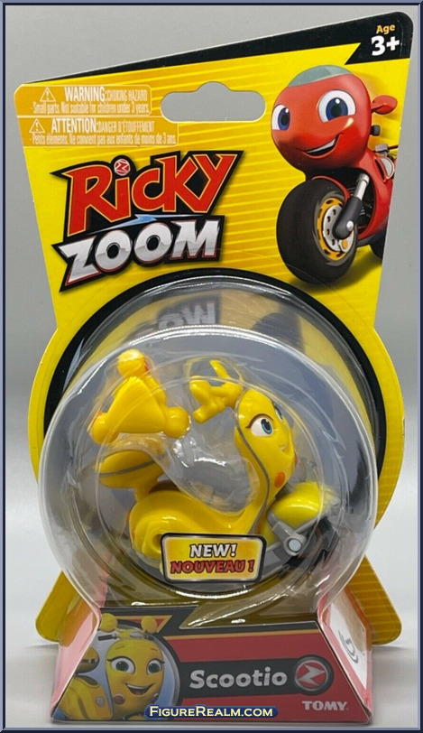 Scootio - Ricky Zoom - Basic Series - Tomy Action Figure