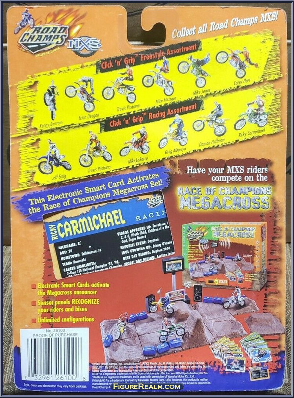 Ricky Carmichael (Racing) - Road Champs - Series 2 - Jakks Pacific ...