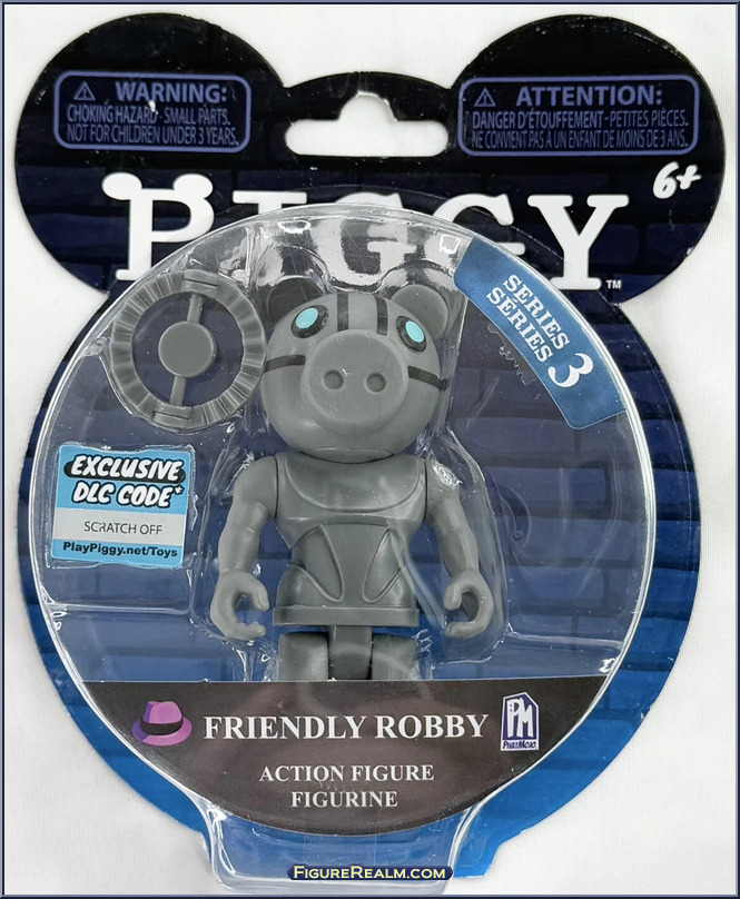 Friendly Robby - Roblox - Piggy - Series 3 - PhatMojo Action Figure