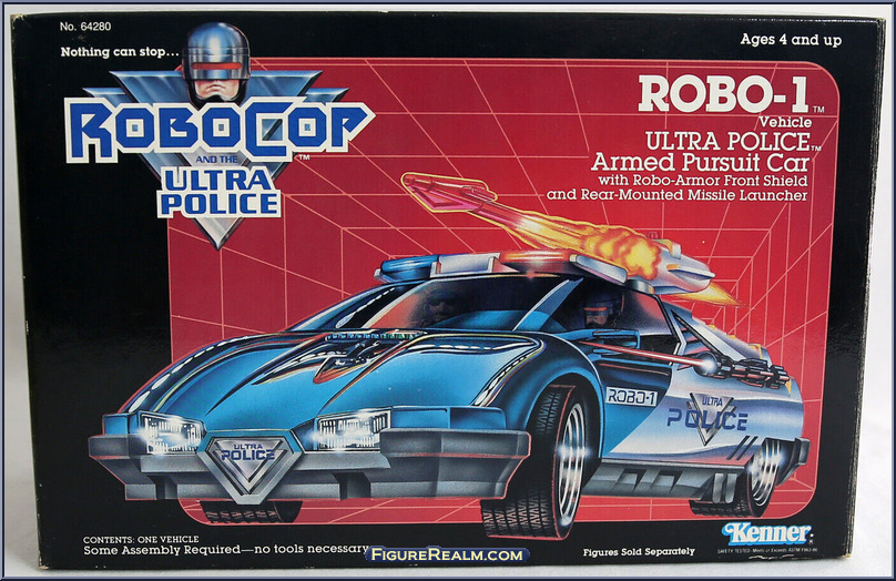 Robo-1 - Robocop and the Ultra Police - Accessories - Kenner Action Figure