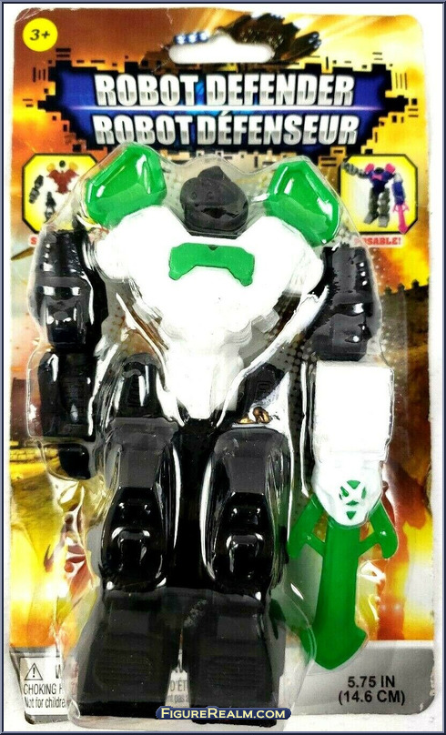 Robot (White / Black) - Robot Defender - Basic Series - Greenbrier ...