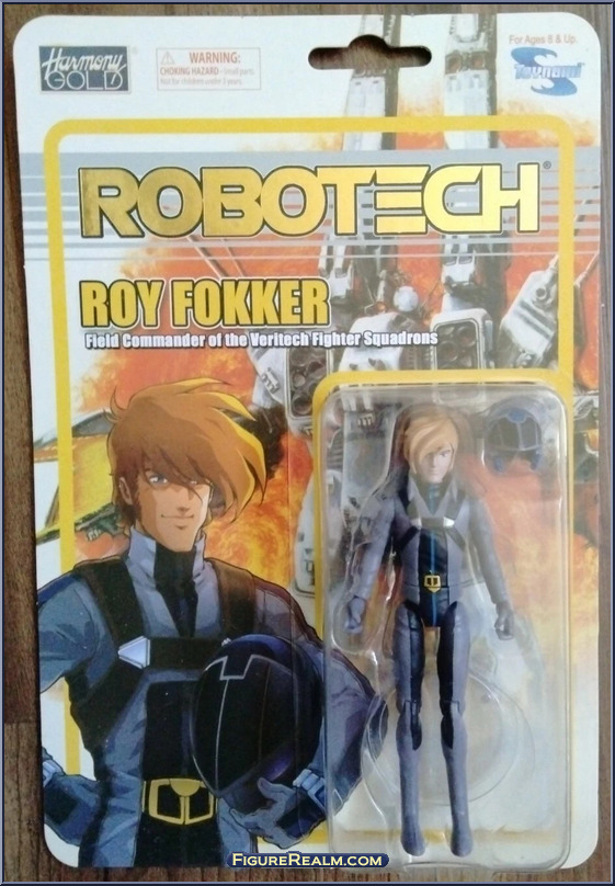 Roy Fokker - Robotech Macross - Series 1 - Toynami Action Figure