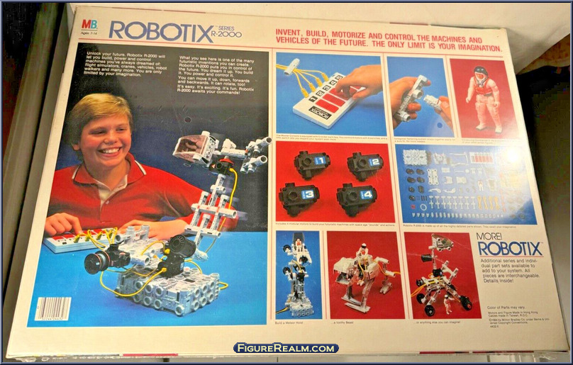 Argus R-2000 / R4000 - Robotix - Basic Series - Milton Bradley Action ...