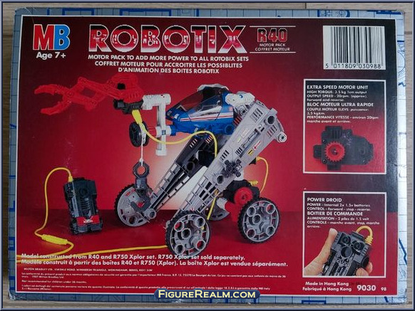 R40 Motor Pack (Yellow Cable) - Robotix - Basic Series - Milton Bradley ...
