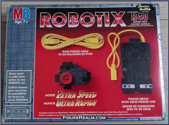 R40 Motor Pack (Yellow Cable) - Robotix - Basic Series - Milton Bradley ...