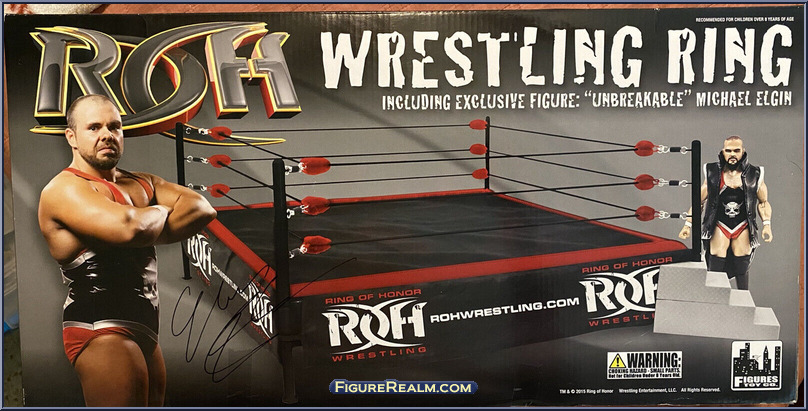 Wrestling Ring - ROH - Accessories - Figures Toy Company Action Figure