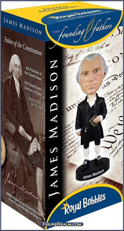 James Madison - Royal Bobbles - Basic Series - Royal Bobbles Action Figure