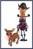 Misfit Cowboy - Rudolph - Series 4 - Forever Fun Action Figure