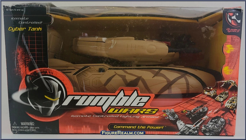 Cyber Tank (Force Rock) - Rumble Wars - Basic Series - Trendmasters ...