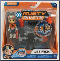 Jet Pack - Rusty Rivets - Basic Series - Spinmaster Action Figure